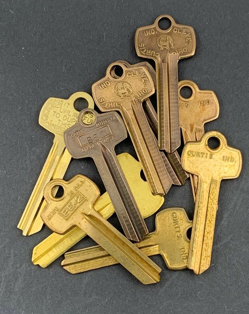 Lot of 5/10/50 Key Blanks 1A1A1 A1114A BE2 Type for Best A Keyway Free ...