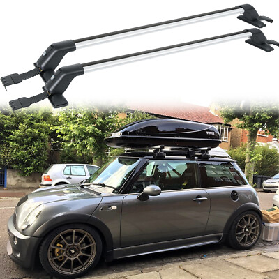 For 2004-2022 Mini Cooper 43.3'' Top Roof Rack Cross Bar Cargo Luggage ...