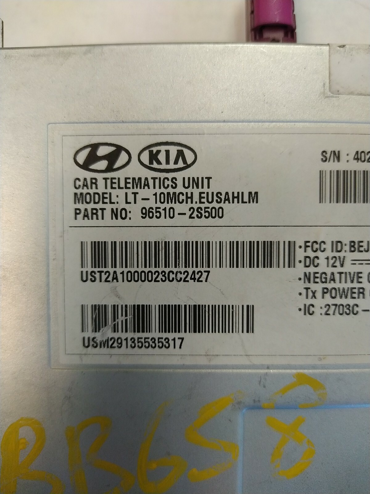 Hyundai Kia TMU Telematics Control Unit Module **MATCH PART NUMBER ...