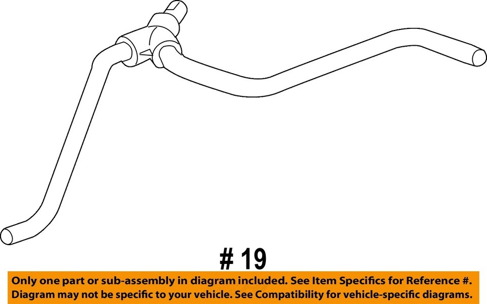 Cadillac GM OEM 13-16 ATS 2.5L-L4 Radiator-Upper Inlet Hose 22908201 | eBay