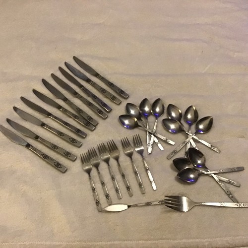 ONEIDA PROFILE STAINLESS FLATWARE ORLANDO PATTERN 29 PIECES | eBay