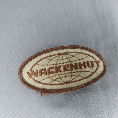Wackenhut Brown Oval 4" Sew On Patch | eBay