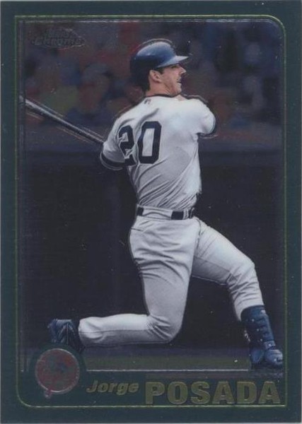 2001 Topps Chrome - #95 Jorge Posada, Jorge Posada for sale online | eBay