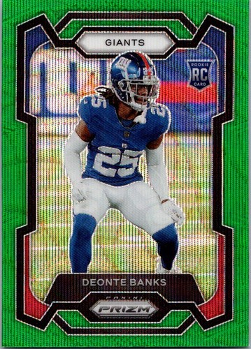 2023 Panini Prizm #376 Deonte Banks Green Wave | eBay