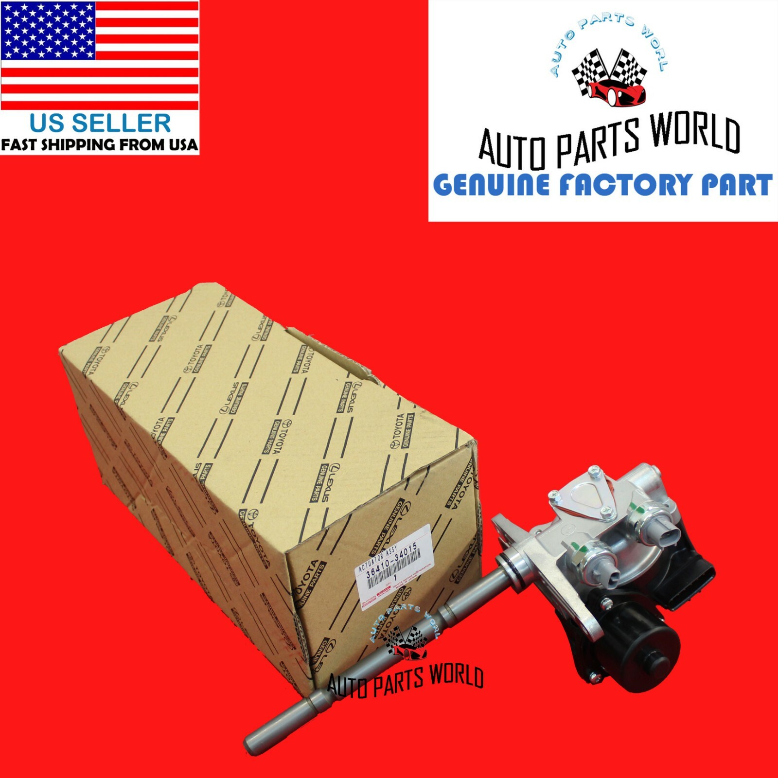 GENUINE TOYOTA 4RUNNER TACOMA TUNDRA TRANSFER SHIFT LEVER ACTUATOR ...