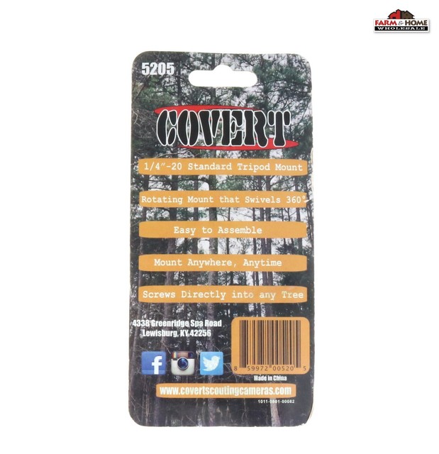COVERT T60 Trail Game Camera Tree Mount 5205 for sale online | eBay