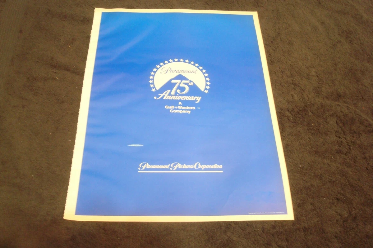 Paramount 75th Anniversary A Gulf Western Company