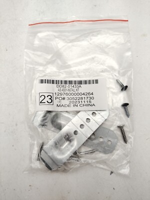 OEM Samsung DD82-01433A Dishwasher Install Kit | eBay