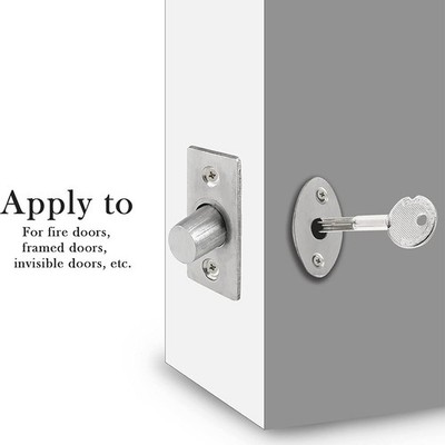 Long lasting Stainless Steel Key Lock for Framed Doors Solid ...