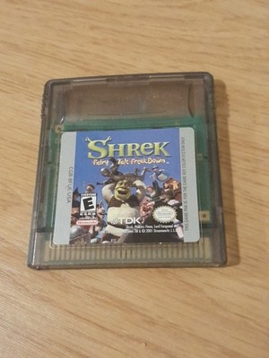 Shrek: Fairy Tale Freakdown Gameboy Color Tested and Working | eBay