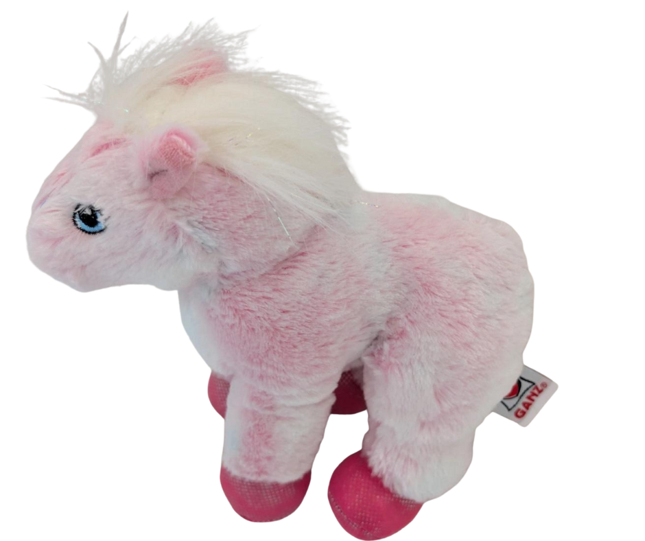 Ganz Webkinz Pink Pony Plush Stuffed Animal Toy. NO CODE | eBay