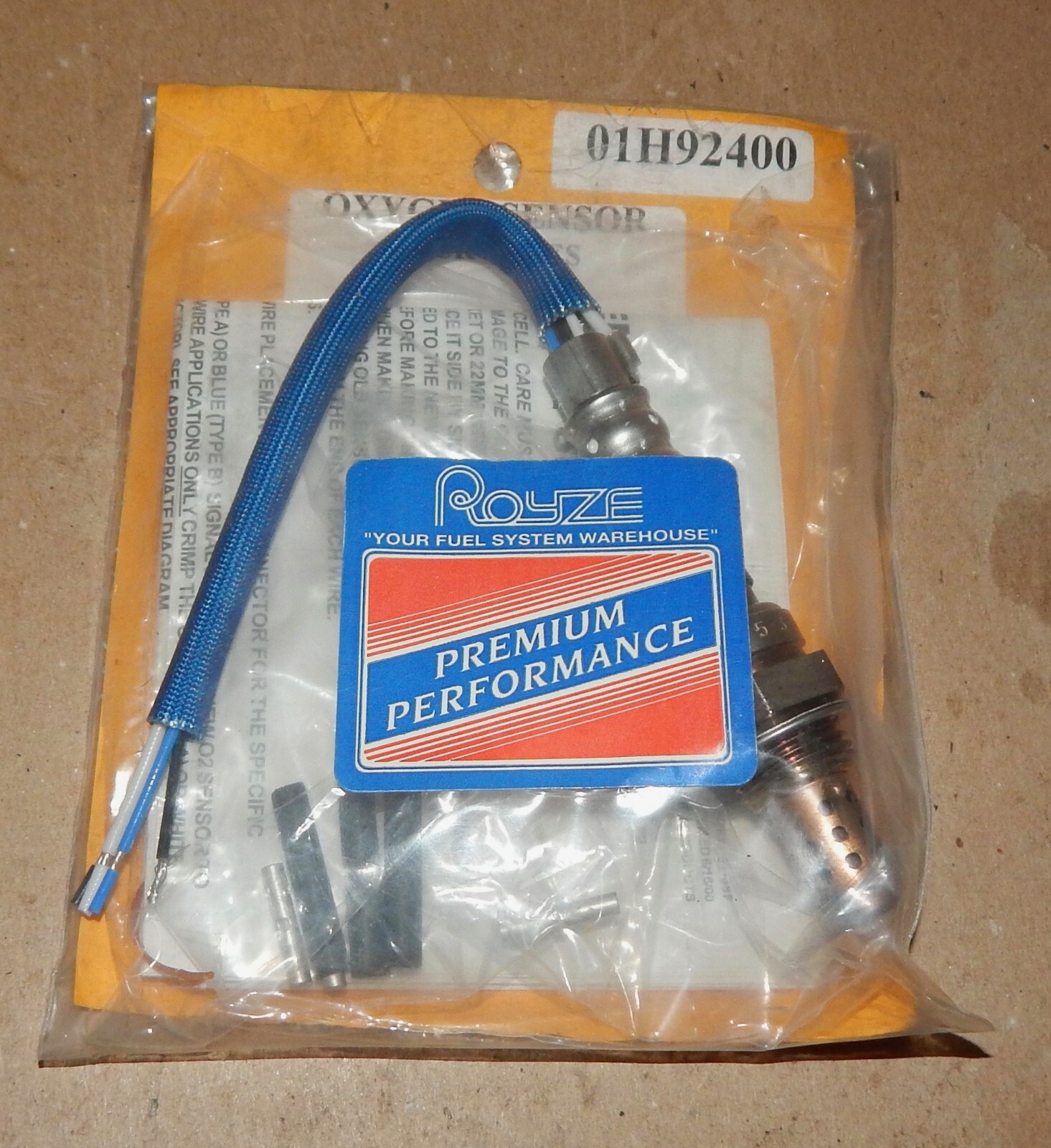 Oxygen Sensor Universal 4 Wire O2 Case Grounded 01H92400 Rayze 5410 ...