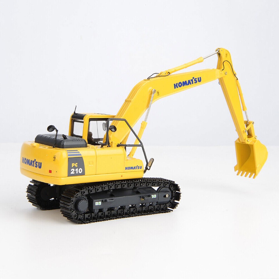 1:50 Scale PC210 Engineering Vehicle Hydraulic Excavator Diecast Truck ...