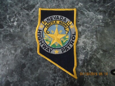 1 NEVADA STATE POLICE PATCH FOR DISPLAY ONLY | eBay