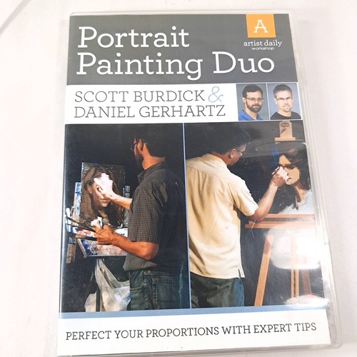 Artist Daily Workshop DVD Portrait Painting Duo Scott Burdick & Daniel ...
