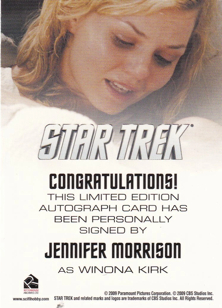 Jennifer Morrison Star Trek Into Darkness