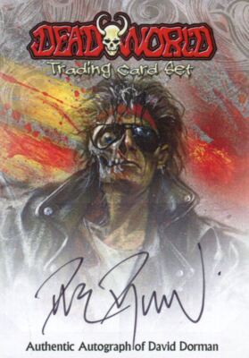 Dead World David Dorman Autograph Card Breygent 2012 DEADWORLD | eBay
