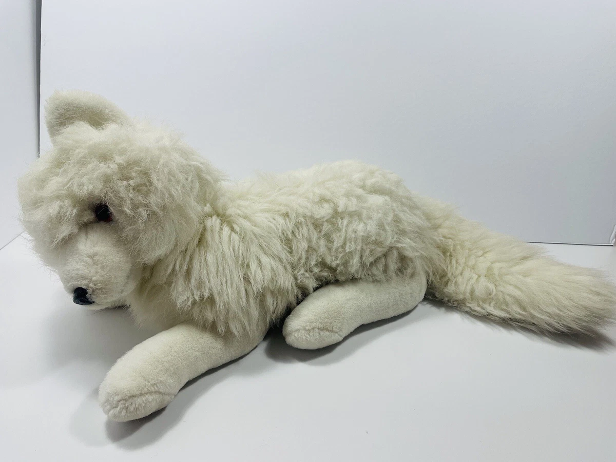 White Fox Stuffed Animal