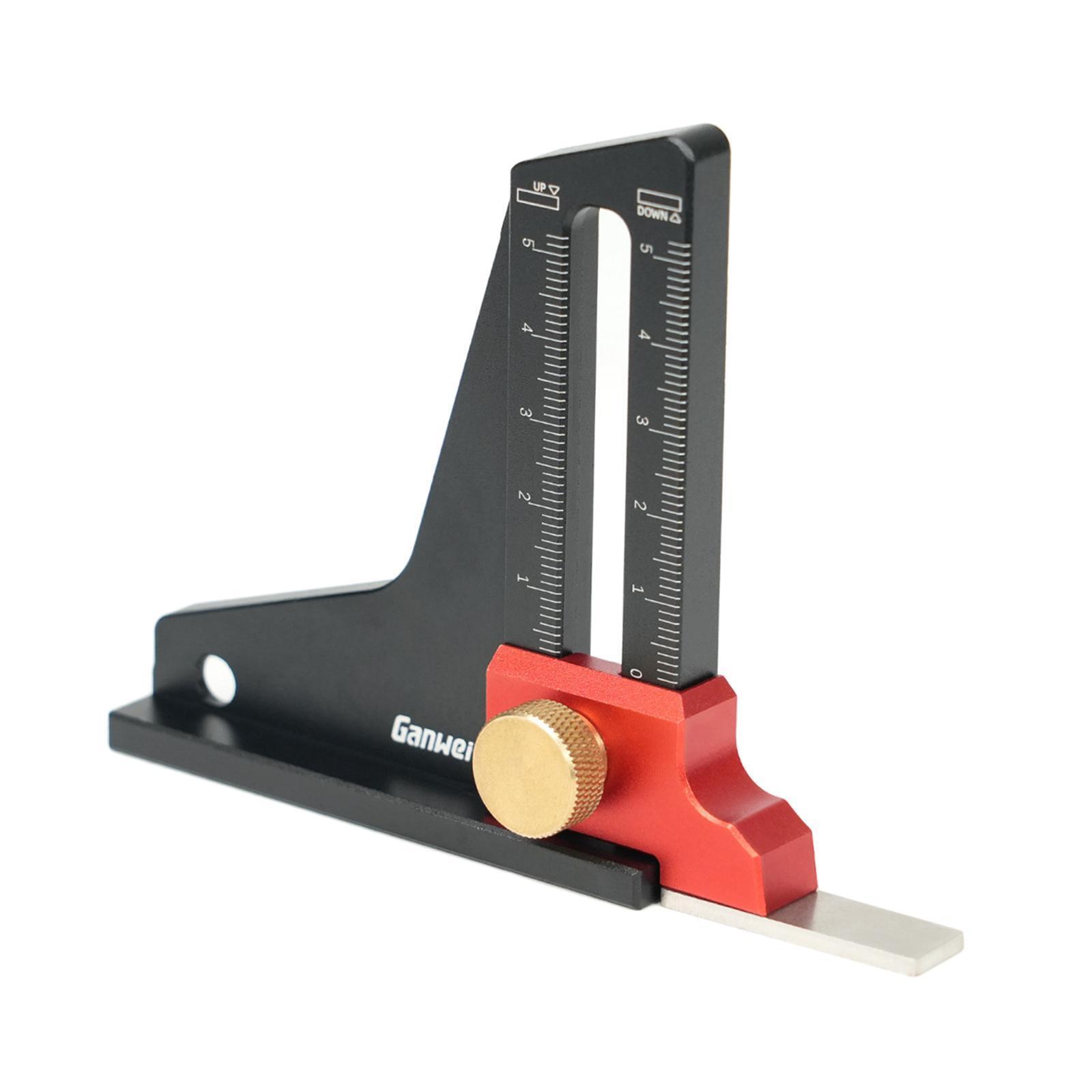 Layout Measuring Tool Woodworking Gaps Gauge Miter Triangle Ruler Depth ...