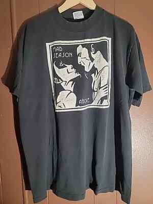 Vintage 1995 Mad Season Above T Shirt Black Reprint AN43127 | eBay