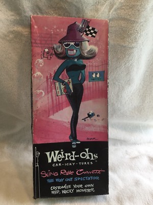 Hawk Classics 16017 Weird-Ohs Sling Rave Curvette Plastic Model Kit ...