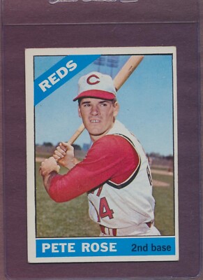 1966 OPC O-Pee-Chee Pete Rose #30 HIT KING Cincinnati Reds EX-MT | eBay