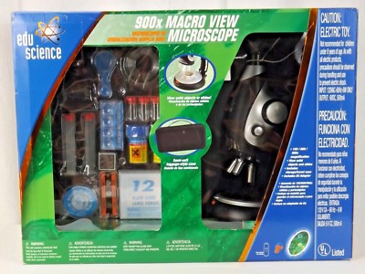 NEW Edu Science 900x Macro View Microscope - New In Box | eBay