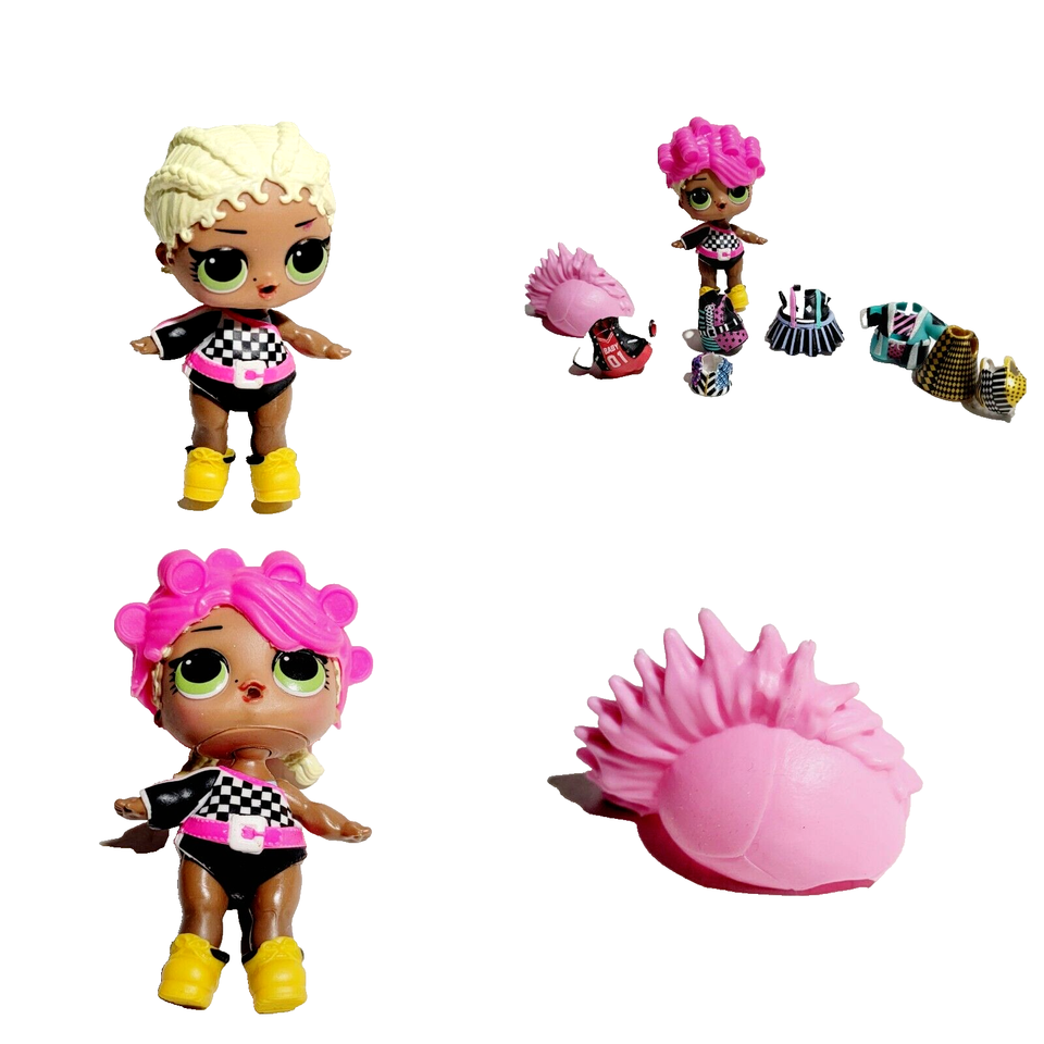 LOL Surprise Doll MC SWAG Big Sis 3" With Clothing & 2 Pink Hair ...