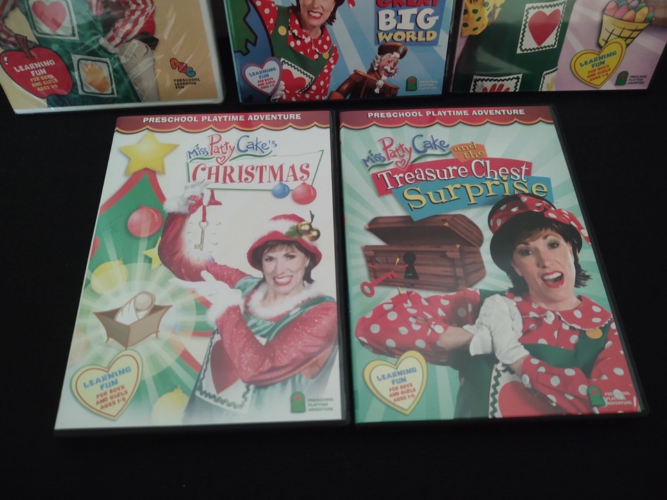 Lot of 5 Miss Patty Cake DVDS Mixed Titles ~ 1 New/4 Used, Like New ...
