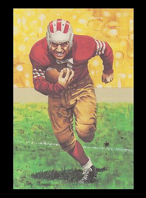 Clarence Ace Parker Goal Line Art Card Brooklyn Dodgers | eBay