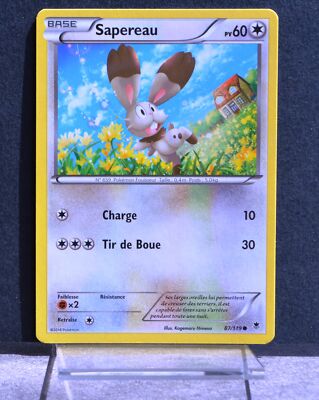 carte Pokémon 87/119 Sapereau XY04 Vigueur spectrale NEUF FR | eBay