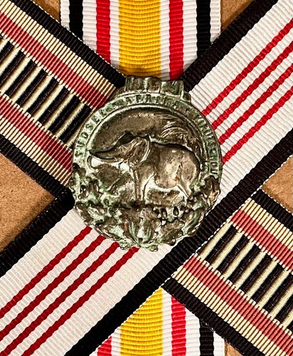 WW1 Imperial German "Elephant's Order" Colonial Badge & Colonial Medal ...
