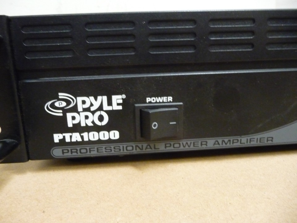 PYLE PRO PTA1000 PROFESSIONAL POWER AMPLIFIER | eBay