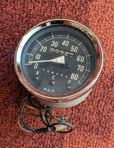 1964-1966 Yamaha YA6 Speedometer, Santa Barbara 125, 137-83510-40 SP706 Low Mi. | eBay