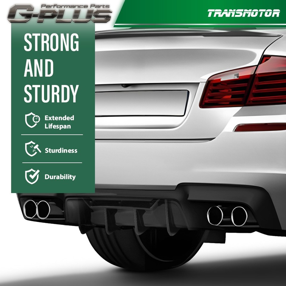 For BMW 5 Series F10 M5 M Sport 2011-2016 Gloss Black Rear Bumper ...