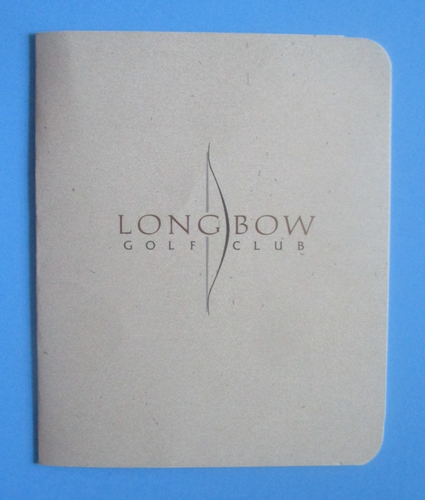 vtg - Golf Scorecard - LONG BOW GOLF CLUB gc - Mesa AZ | eBay