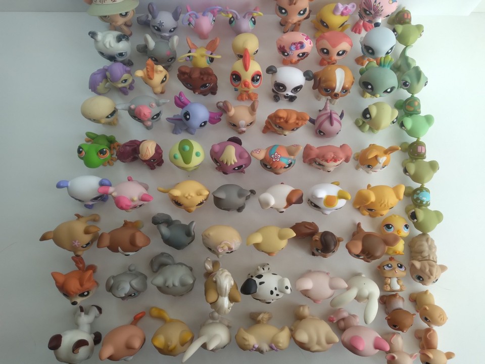 Lps Lot Of 70 + Authentic Pets Huge Lot Littlest Pet Shop | eBay