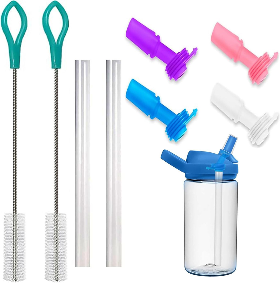 8pcs Bite Valve & Straw Set for Eddy Water Bottle Multi Color with ...