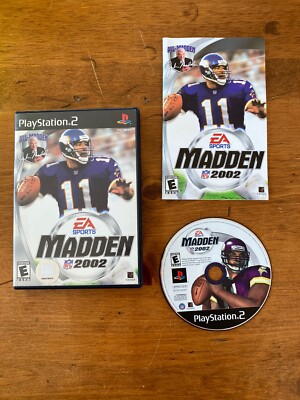 Madden NFL 2002 (Sony PlayStation 2, 2001) - European Version ...