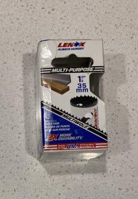 Lenox Tools 3002222L Bi-Metal Speed Slot Hole Saw with T3 Technology, 1-3/8" 82472300222| eBay