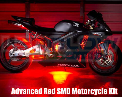Red Led Motorcycle Light Kits