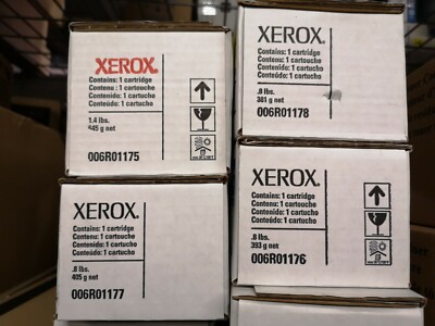 Genuine Xerox 006R01175 006R01176 006R01177 006R01178 Toner Cartridges ...