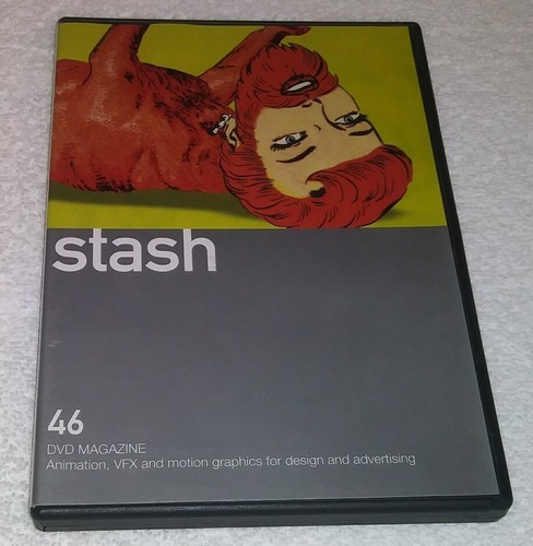 stash DVD Magazine 46 Animation VFX Motion Graphics Advertising Design ...