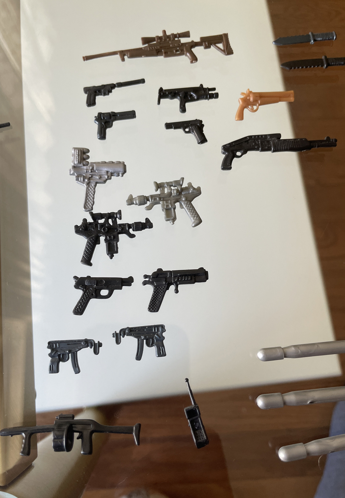 Lot 35pcs Weapons Accessories for 1:18 GI Joe Cobra JoyToy Weapons ...