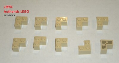 LEGO NEW 2x2 Tan Brick Corner (10x) 4124455 Brick 2357 | eBay