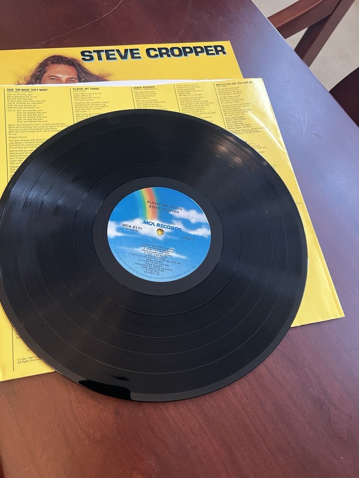 Lot Of 5 Vintage Vinyl Heavy Metal - Krokus, Molly Hatchet and Steve ...