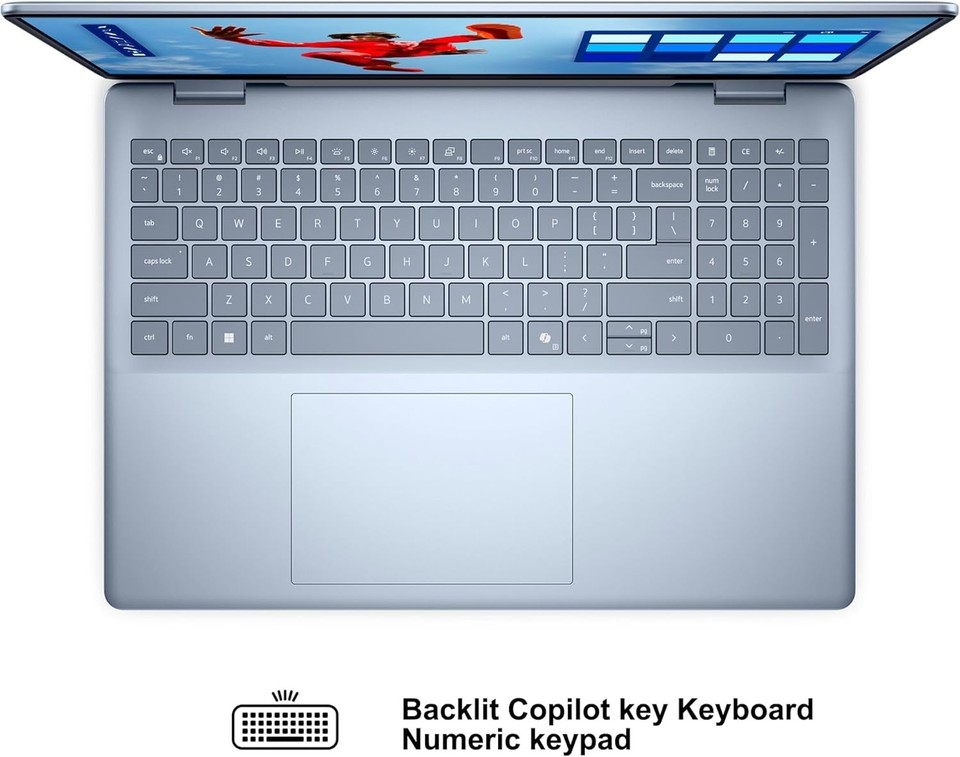 Dell Plus Copilot + PC 16" 2K Touch Laptop AMD Ryzen AI 7 350 32GB RAM ...