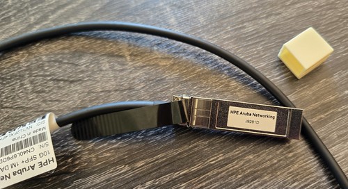 OEM Open Box HP Aruba 10G SFP+ to SFP+ 1m DAC Cable - J9281D | eBay