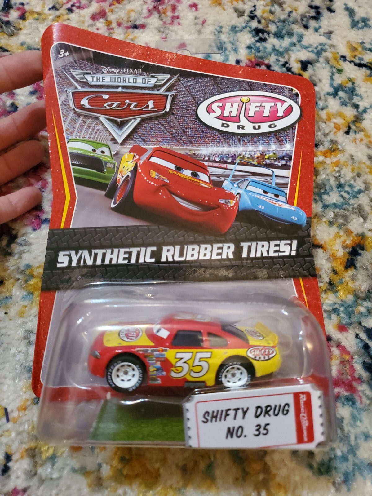 Shifty Drug No 35 Disney Pixar World of Cars With Synthetic Rubber ...