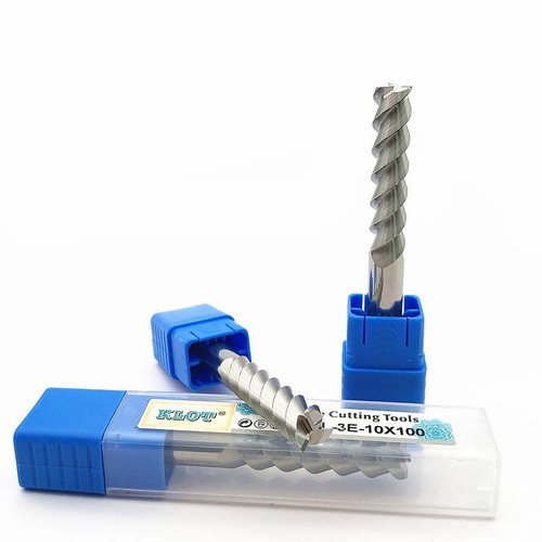 Solid Carbide End Mill For Aluminum 3mm-6mm 3-Flute CNC Milling Cutter ...